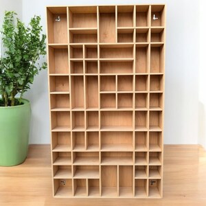 Multi Compartment Wooden Display Shelf-crystal Display Shelf-curio ...