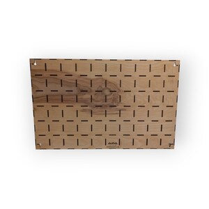 60 Compartment Wooden Display Shelf - 2.6x2.5 - Trinket Shelf - Curio ...