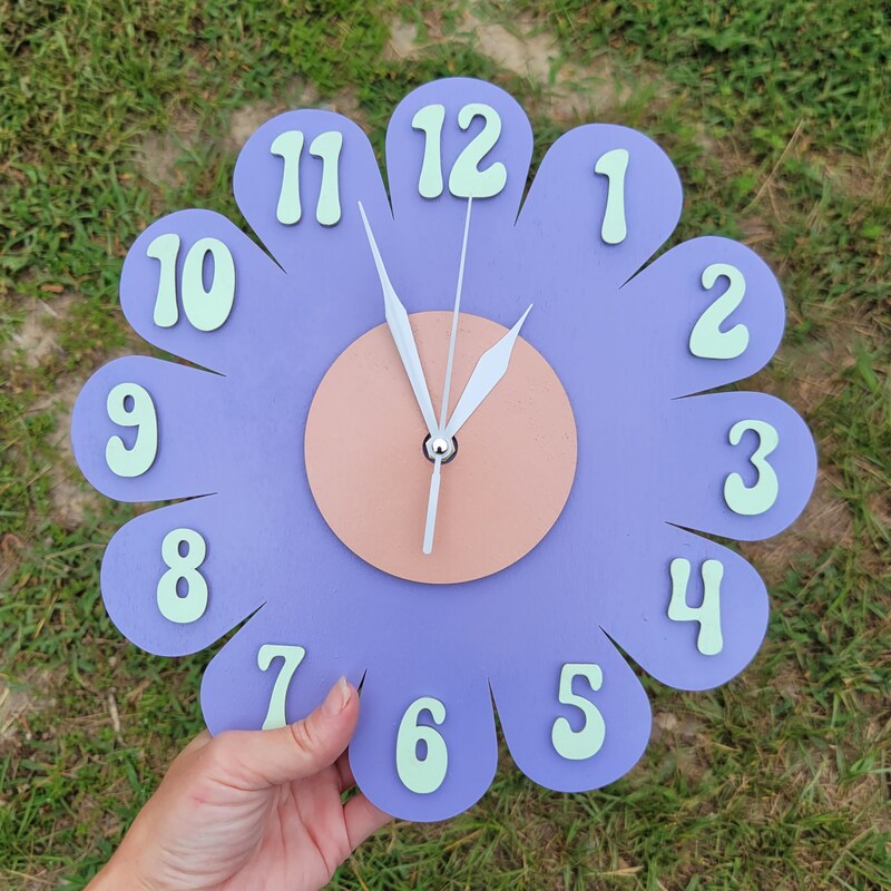 Cute Wall Clock - Etsy