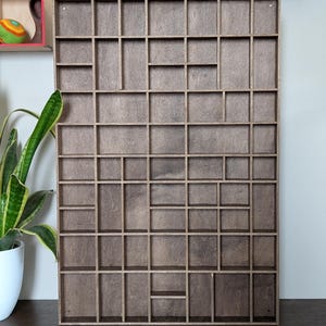 Shadow Box Wooden Display Shelf - Wall Cubby Shelf - Multiple ...