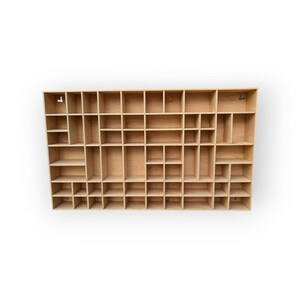 Multi Compartment Wooden Display Shelf-crystal Display Shelf-curio ...