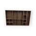 Multi Compartment Wooden Display Shelf-crystal Display Shelf- Curio ...