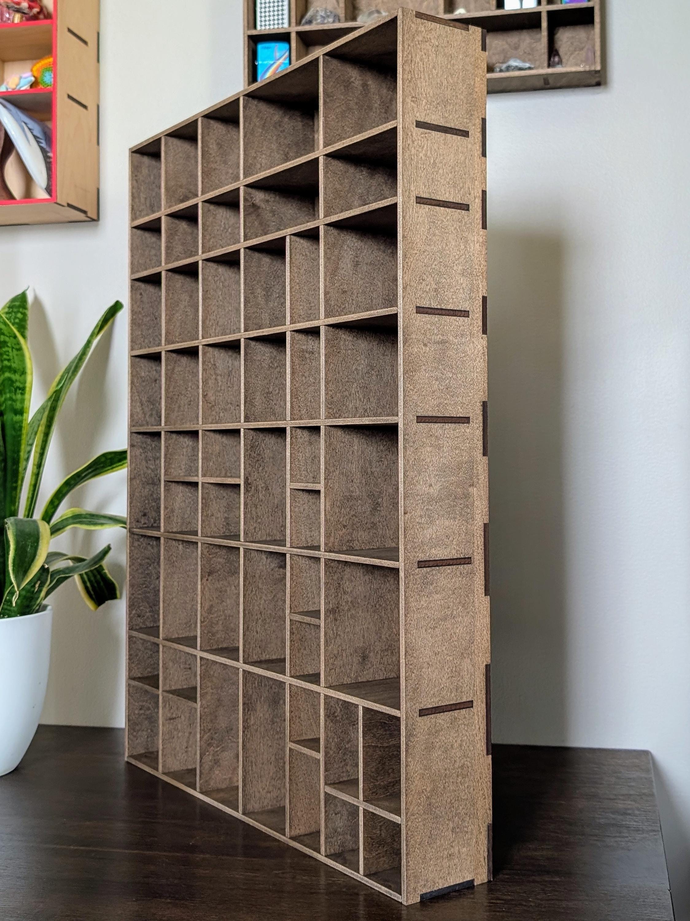 Shadow Box Wooden Display Shelf - Wall Cubby Shelf - Multiple ...