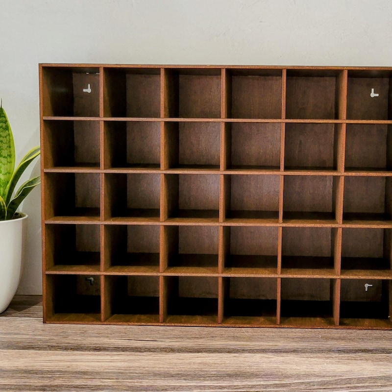 Large Wooden Trinket Display Shelf - Etsy