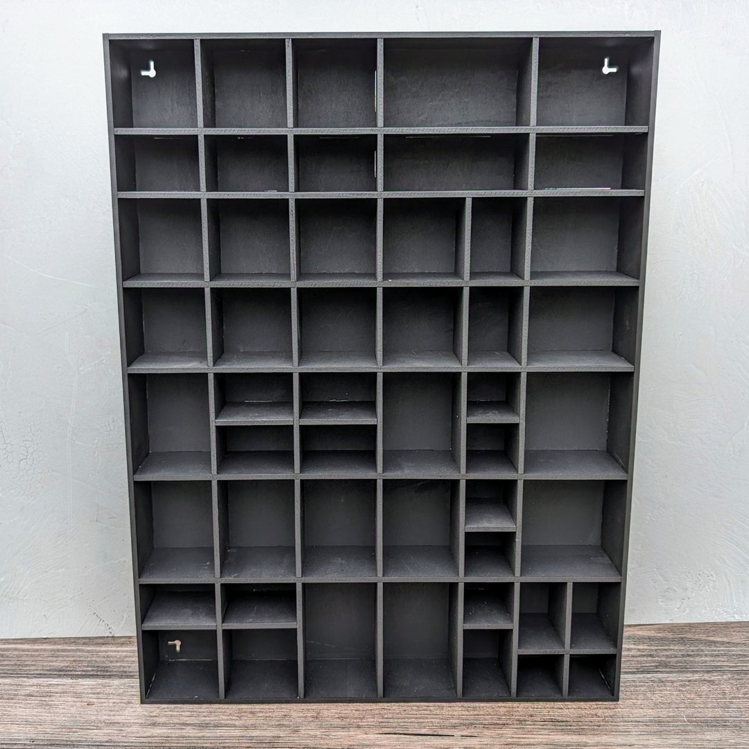 Multi Compartment Wooden Display Shelf-crystal Display Shelf -curio ...