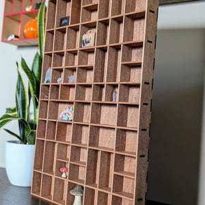 Shadow Box Wooden Display Shelf - Wall Cubby Shelf - Multiple ...