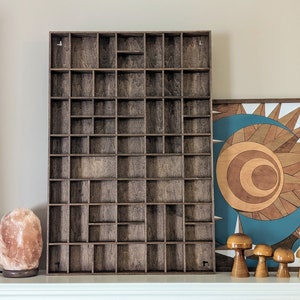 Shadow Box Wooden Display Shelf - Wall Cubby Shelf - Multiple ...