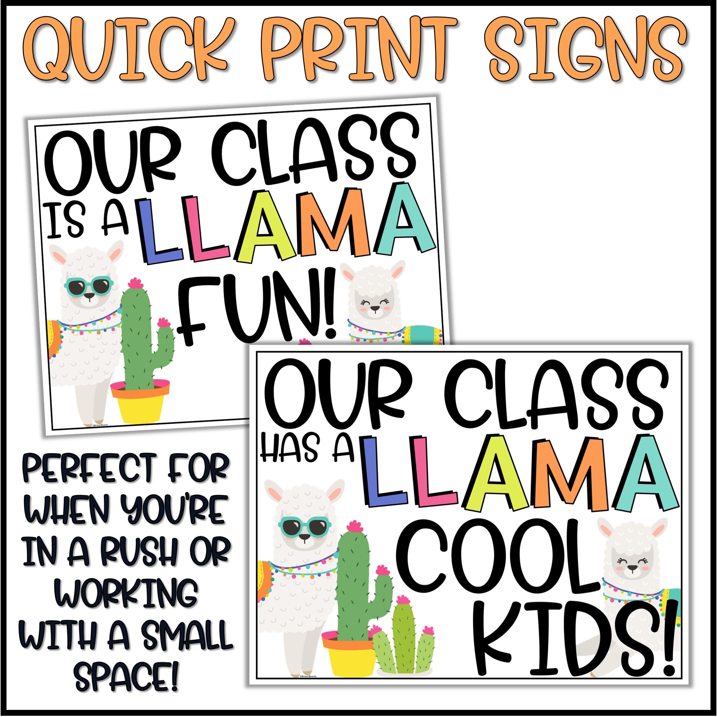 Llama Bulletin Board or Door Decoration - Etsy