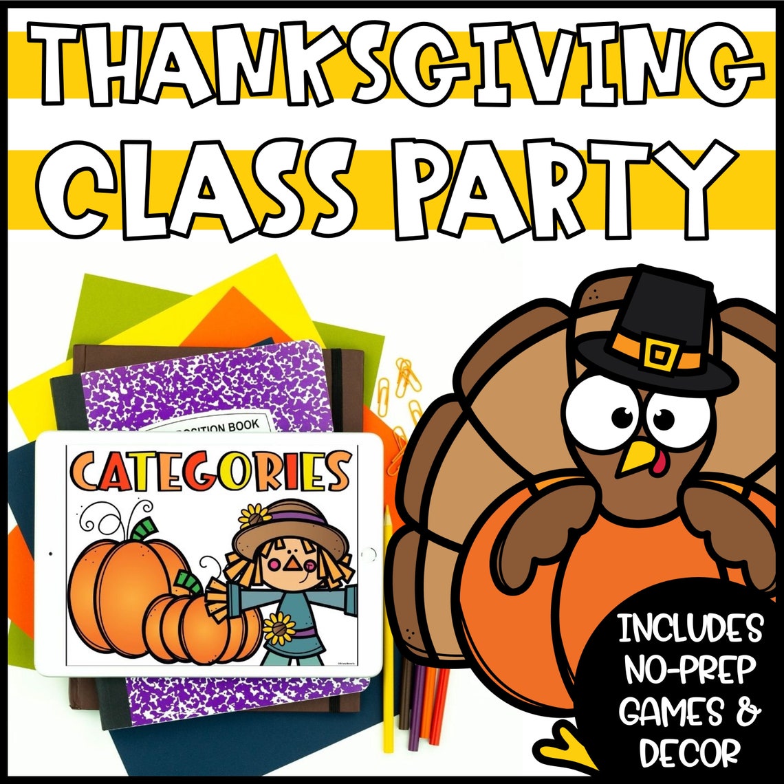 Digital Thanksgiving Games for Kids Virtual Thanksgiving - Etsy