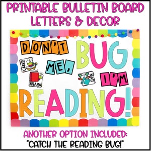 Spring Reading Bulletin Board or Door Decoration - Etsy