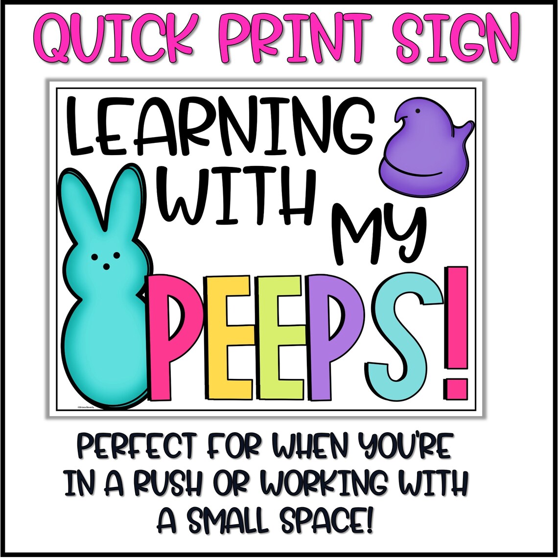 Spring Peeps Bulletin Board or Door Decoration - Etsy