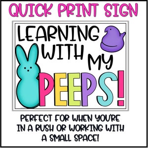 Spring Peeps Bulletin Board or Door Decoration - Etsy