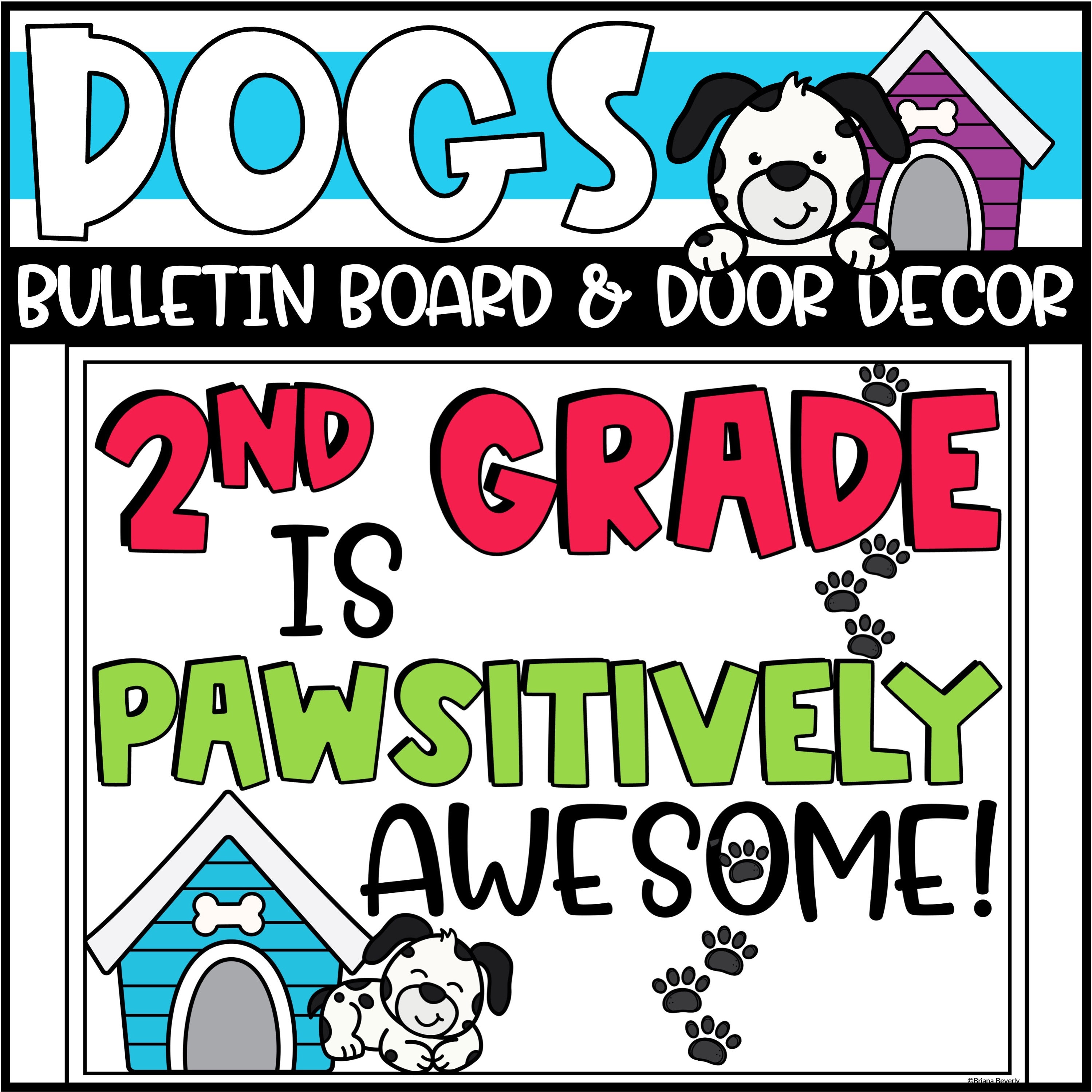 Paw Print Bulletin Board Ideas