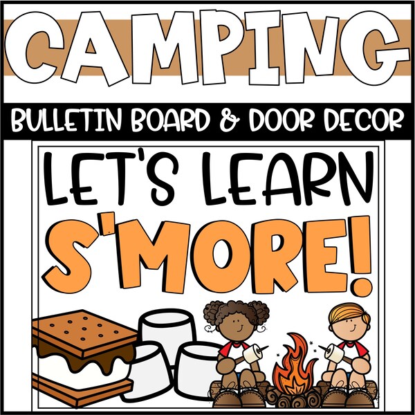 Camping Bulletin Board - Etsy