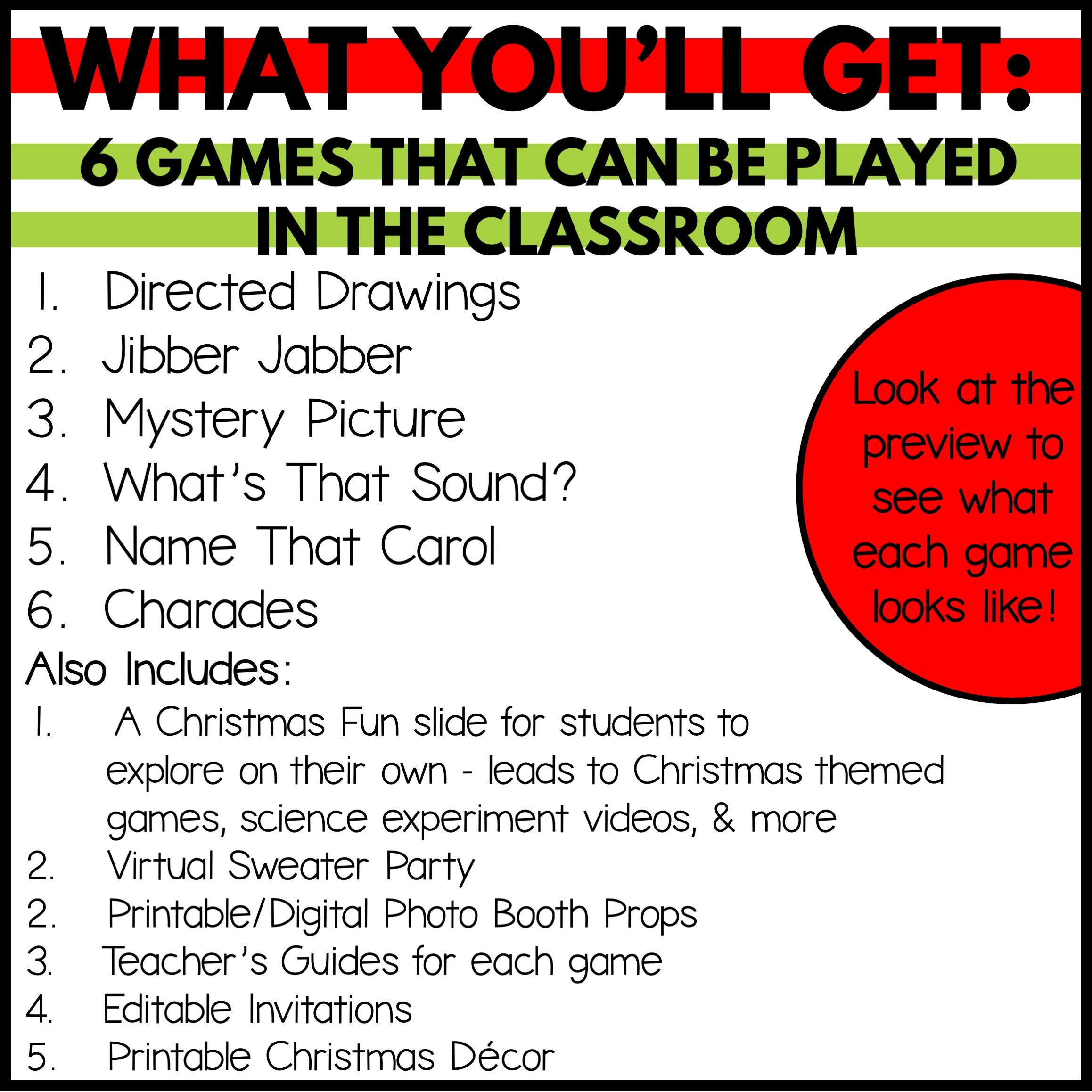 Digital Christmas Games for Kids, Virtual Christmas Party for ...