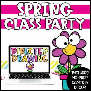 Digital Spring Games for Kids, Virtual Easter for Classrooms - Etsy
