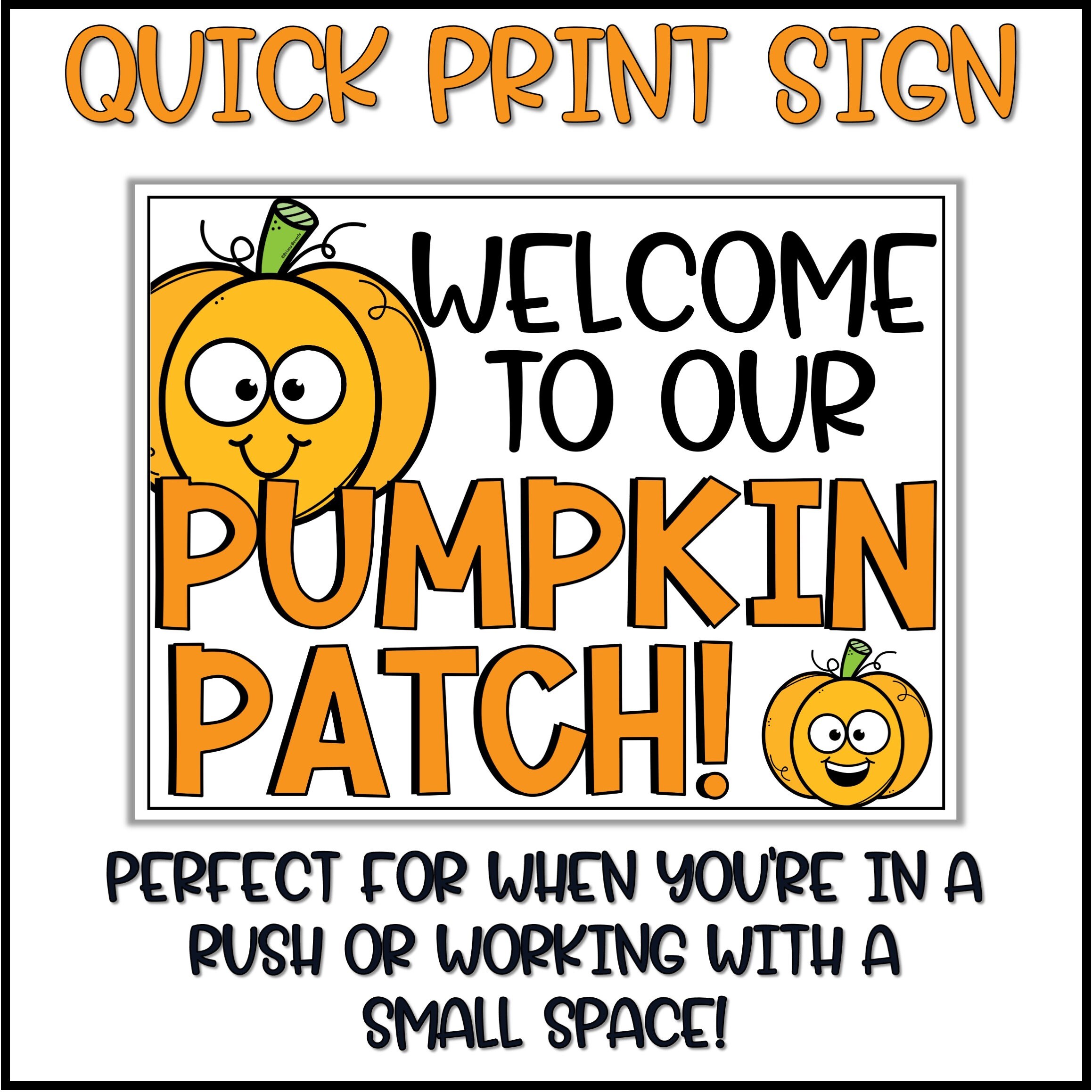 Fall Pumpkins Bulletin Board or Door Decoration - Etsy