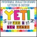 Yeti New Year Bulletin Board or Door Decoration - Etsy