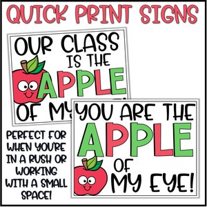 Fall Apples Bulletin Board or Door Decoration - Etsy