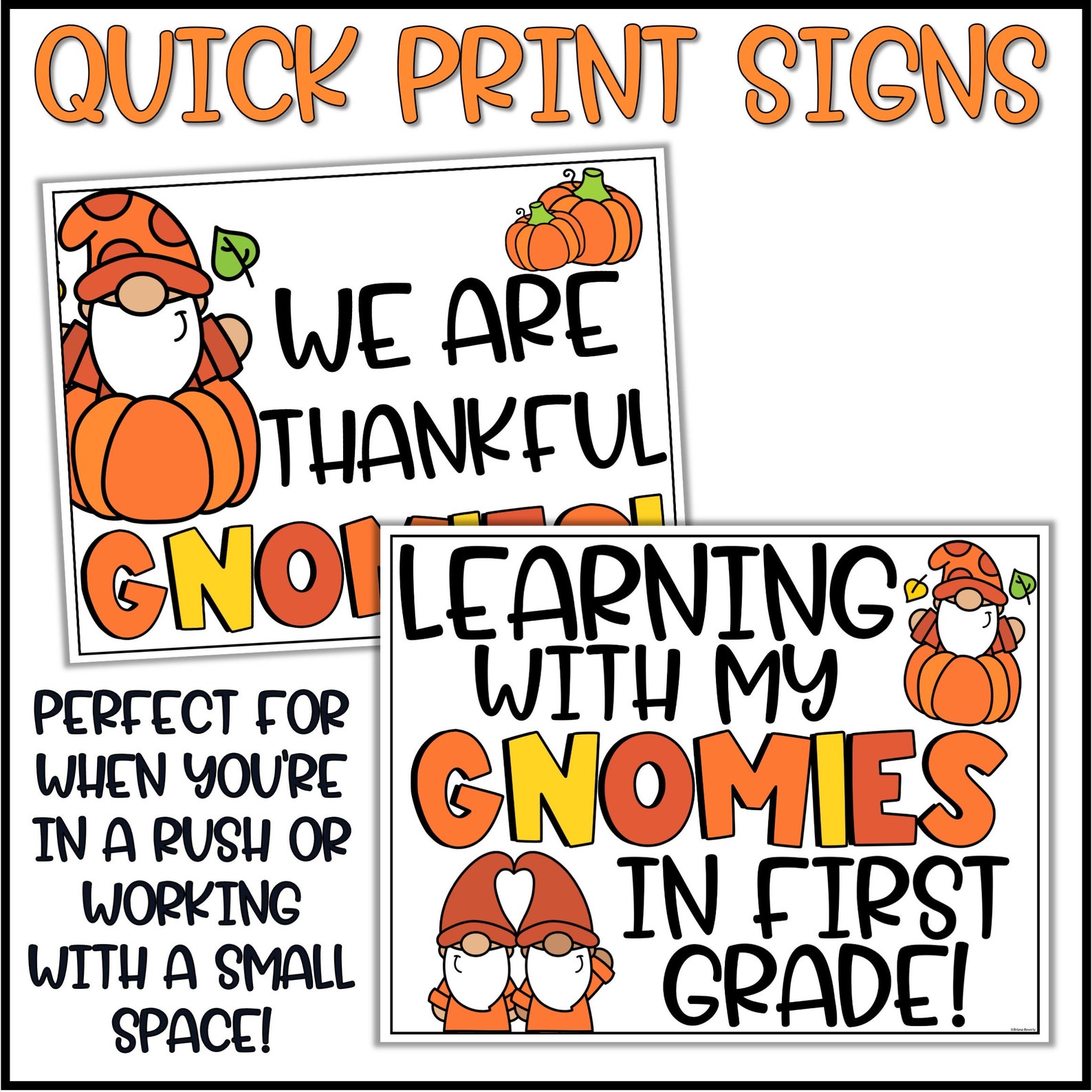 Fall Gnome Bulletin Board or Door Decoration - Etsy