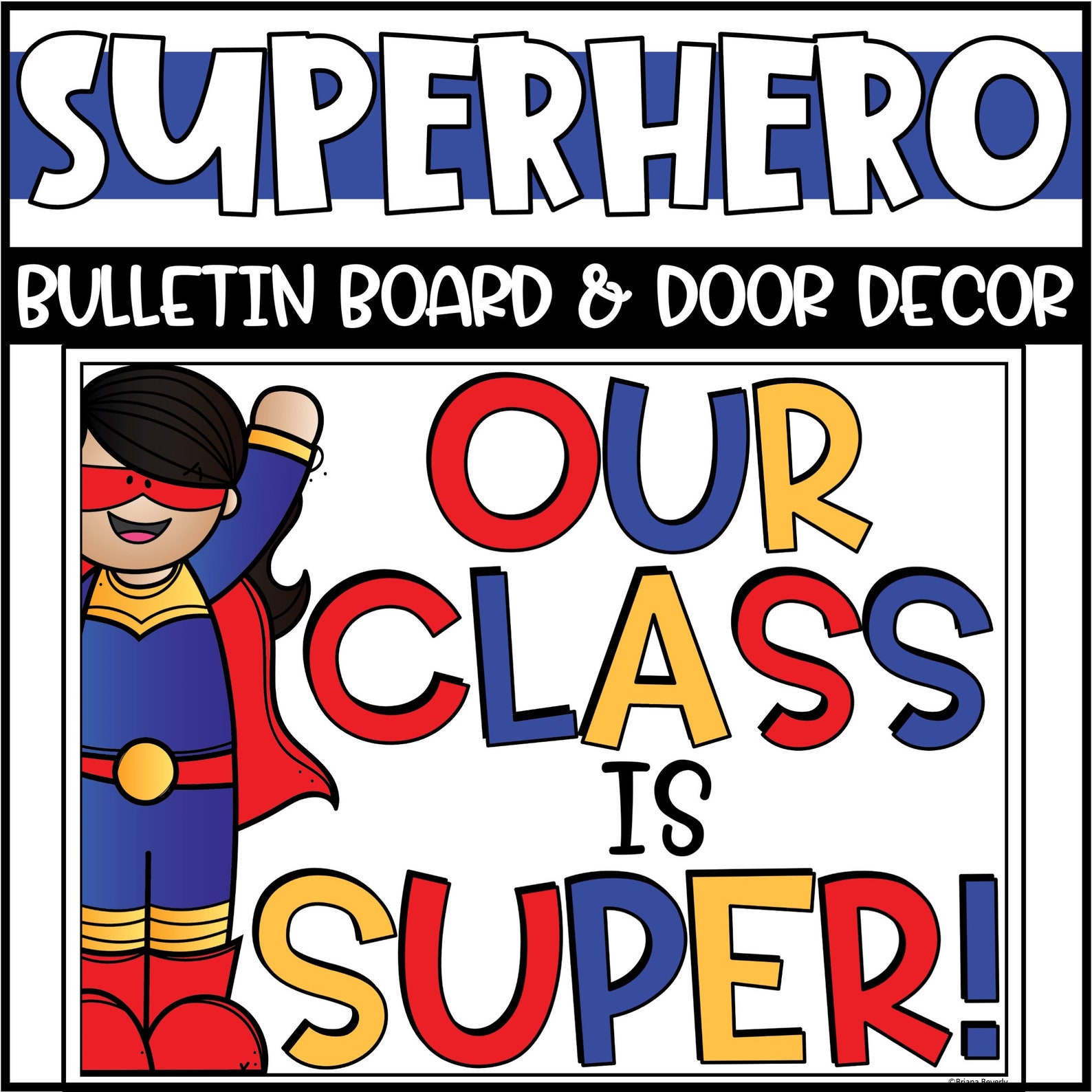 Primary Superhero Bulletin Board or Door Decoration - Etsy