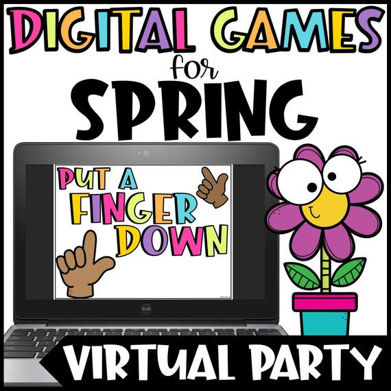 Digital Spring Games for Kids Virtual Easter for Classrooms | Etsy