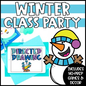 Digital Winter Games for Kids, Virtual Holiday Party for Classrooms - Etsy