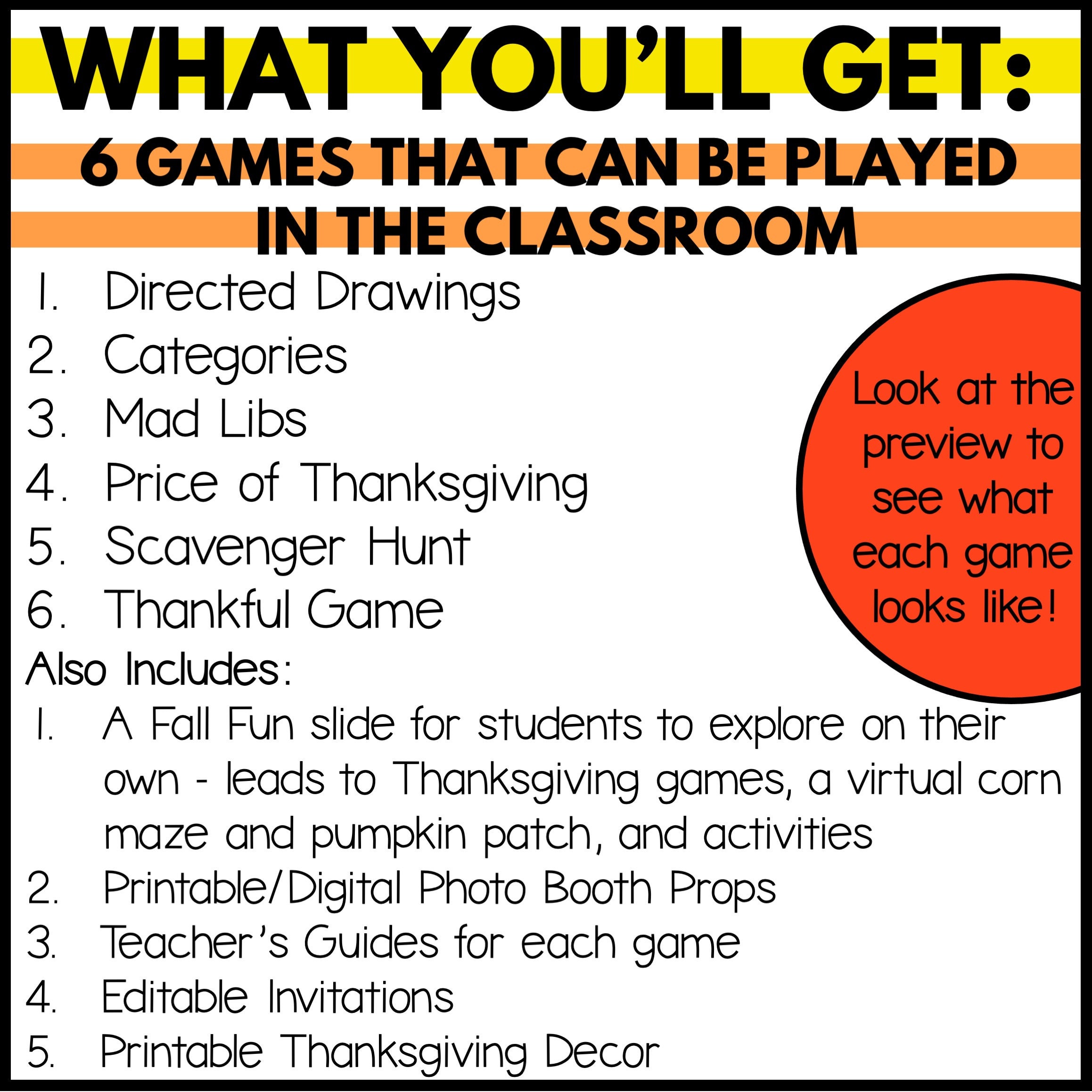 Digital Thanksgiving Games for Kids, Virtual Thanksgiving Party for ...