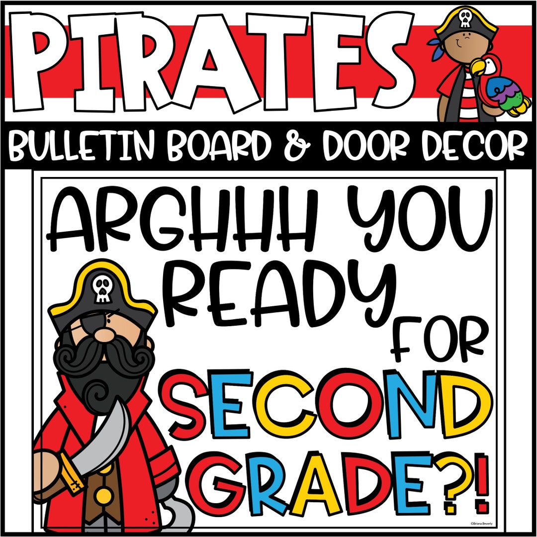 Pirate Bulletin Board or Door Decoration - Etsy