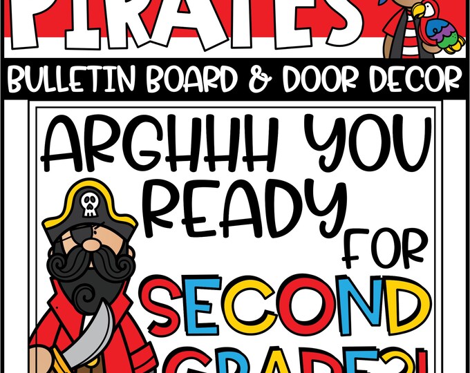 Pirate Bulletin Board or Door Decoration - Etsy