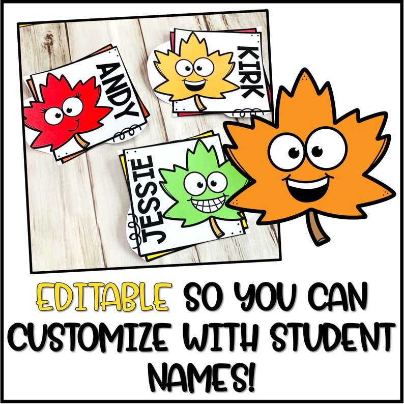 Fall Leaves Bulletin Board or Door Decoration - Etsy