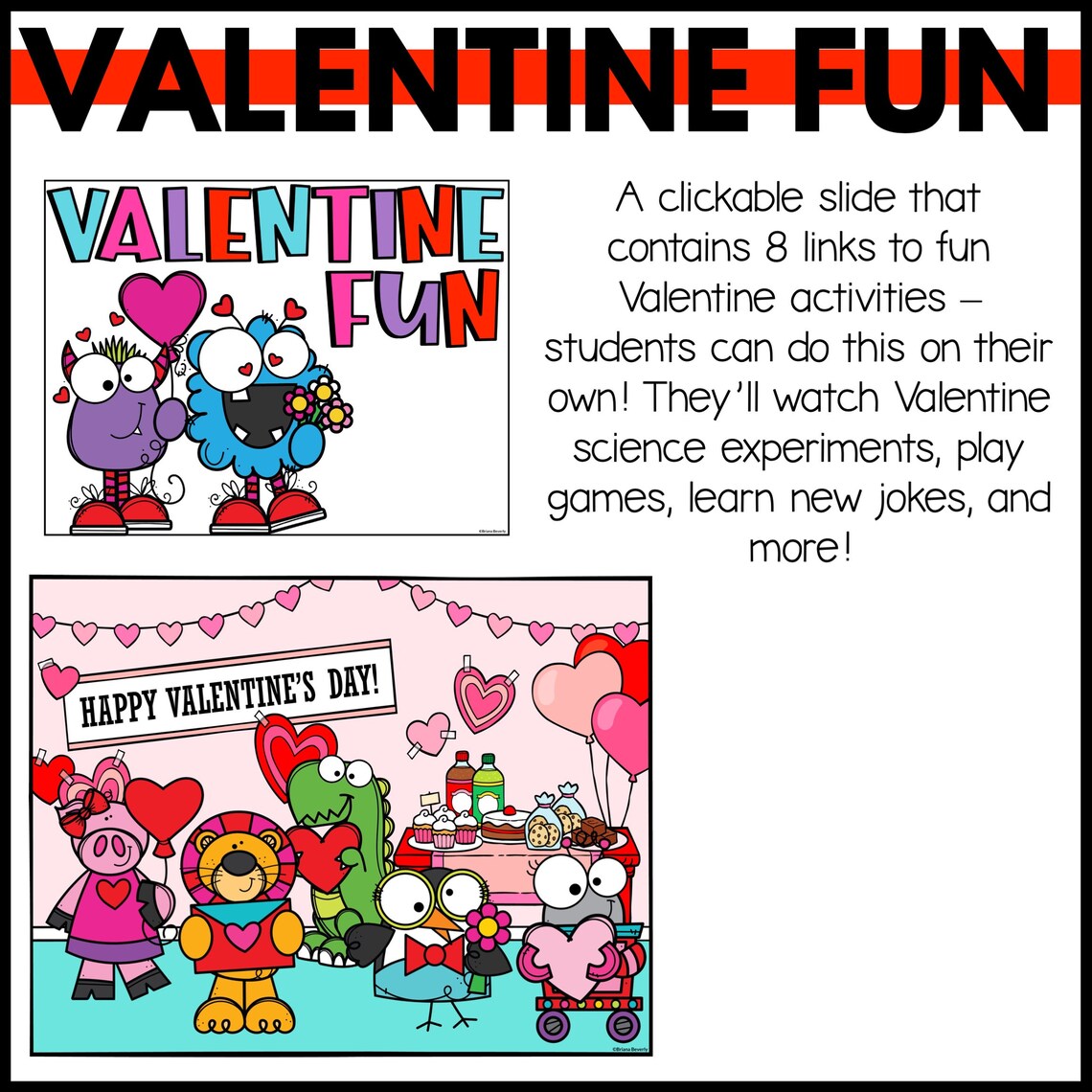 Digital Valentines Day Games for Kids Virtual Valentines - Etsy
