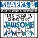 Sharks Bulletin Board or Door Decoration - Etsy