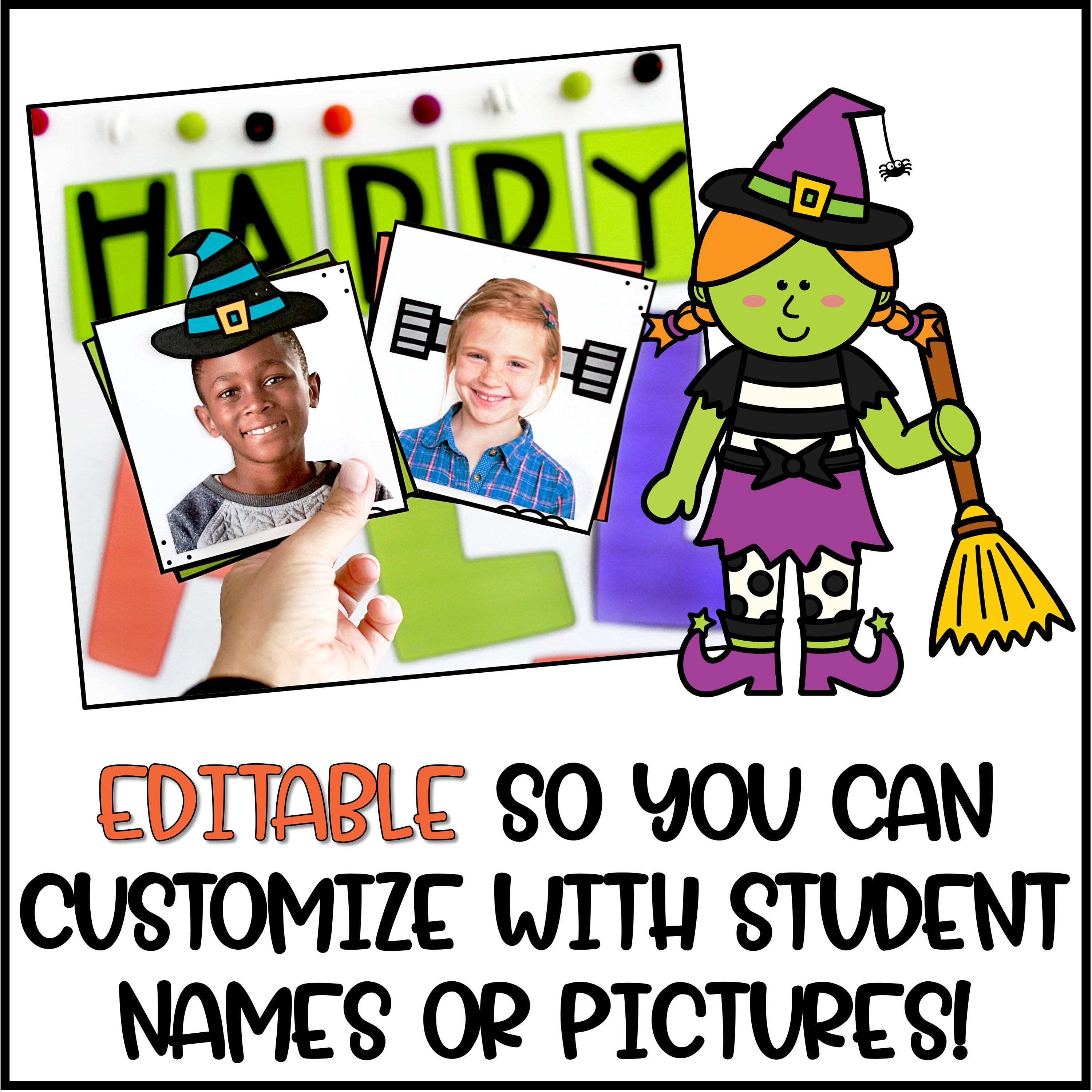 Halloween Bulletin Board or Door Decoration - Etsy