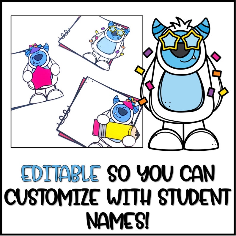 Yeti New Year Bulletin Board or Door Decoration - Etsy