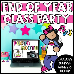 Digital End of the Year Games for Kids, Virtual End of the Year Class ...