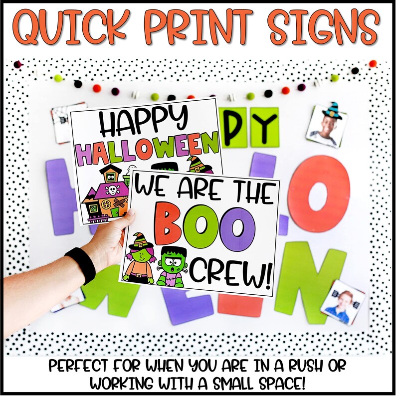 Halloween Bulletin Board or Door Decoration - Etsy