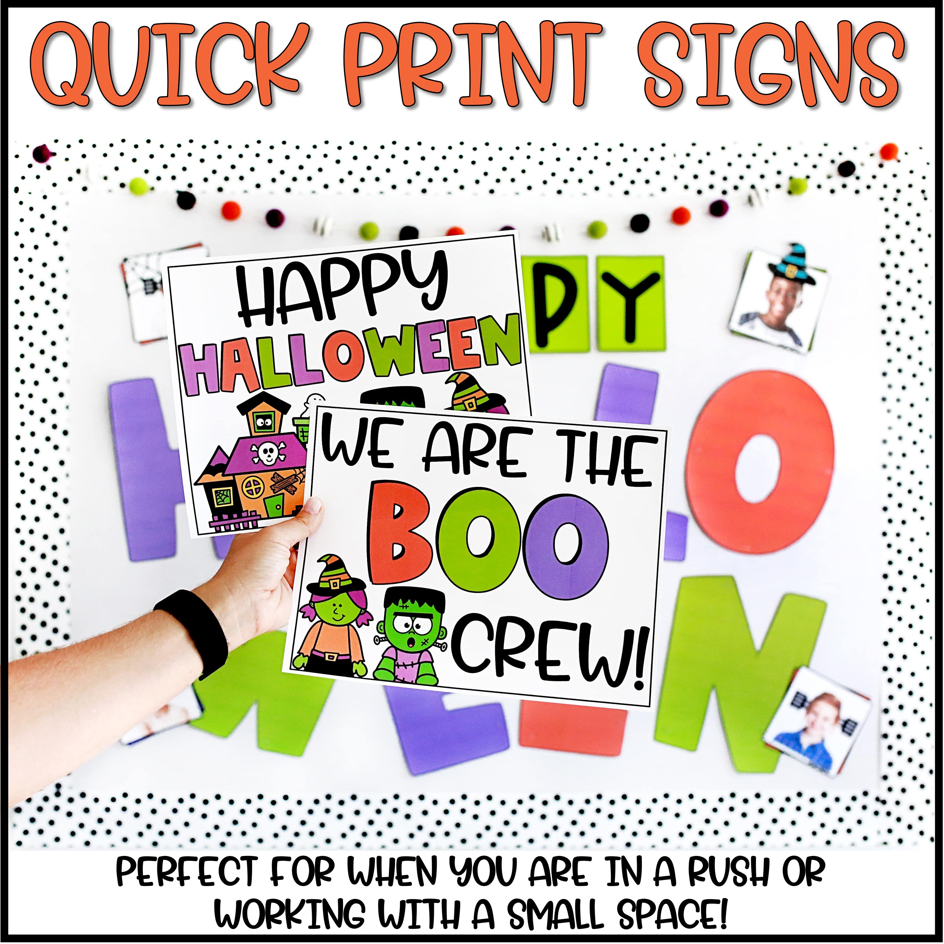 Halloween Bulletin Board or Door Decoration - Etsy