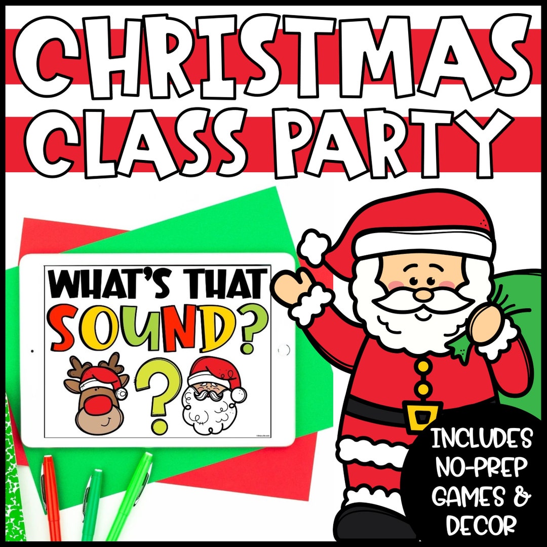 Digital Christmas Games for Kids, Virtual Christmas Party for ...