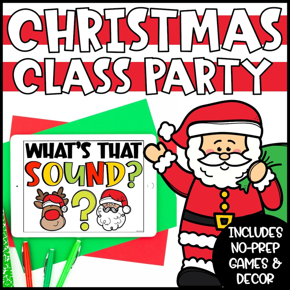 Digital Christmas Games for Kids Virtual Christmas Party for - Etsy
