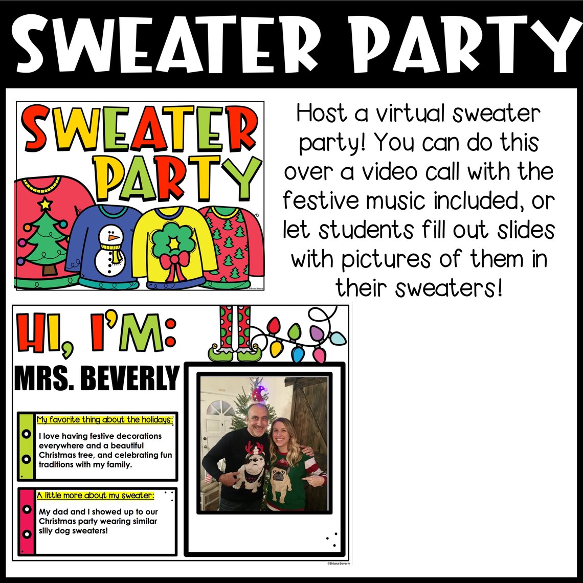 Digital Christmas Games for Kids Virtual Christmas Party for | Etsy