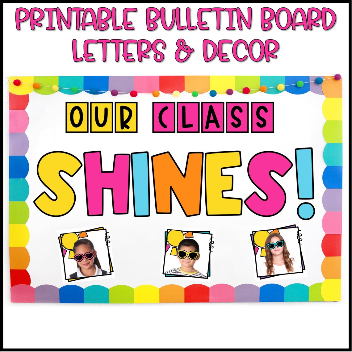 Summer Bulletin Board or Door Decoration Sunshine - Etsy