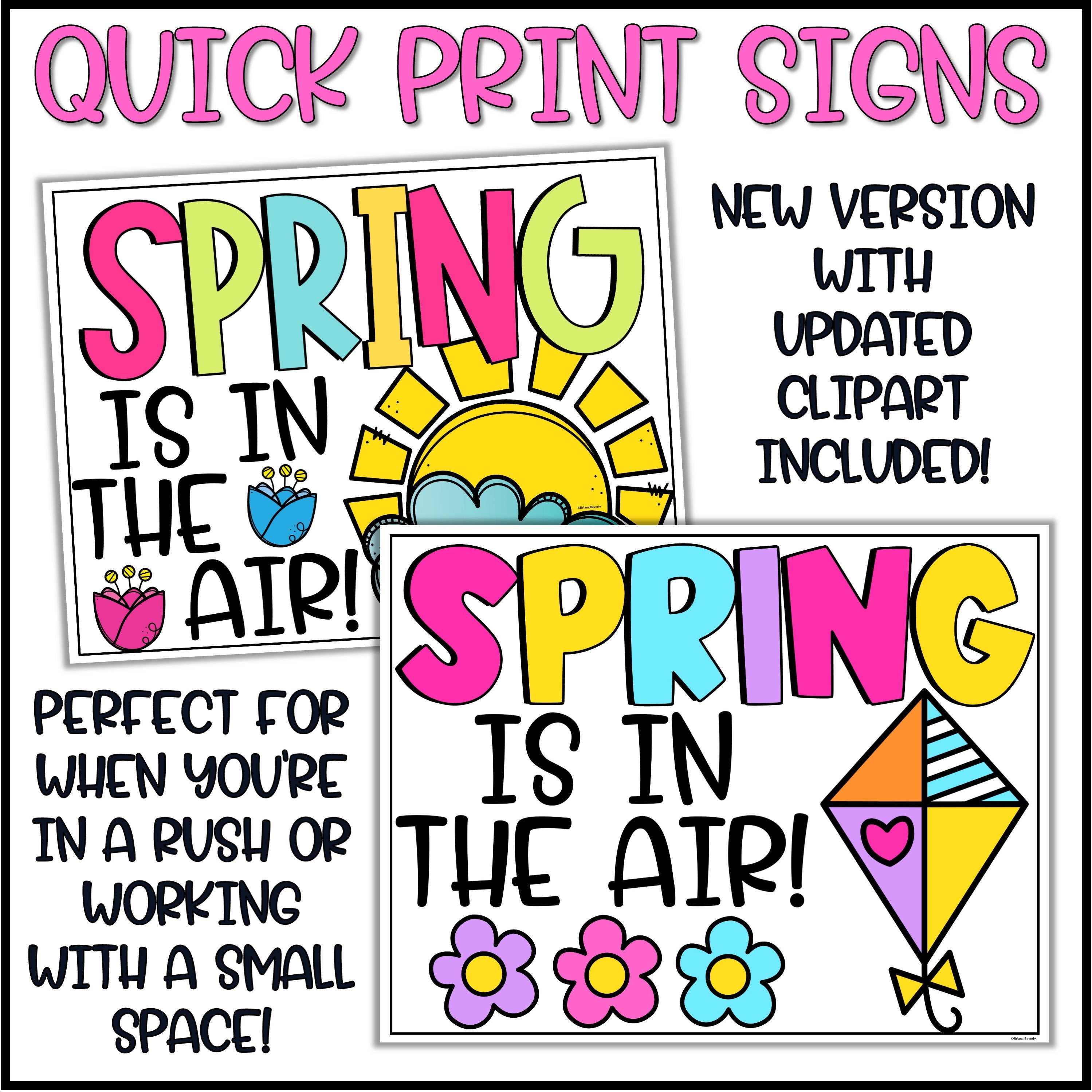 Spring Friends Bulletin Board or Door Decoration - Etsy