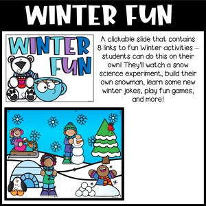 Digital Winter Games for Kids Virtual Holiday Party for | Etsy