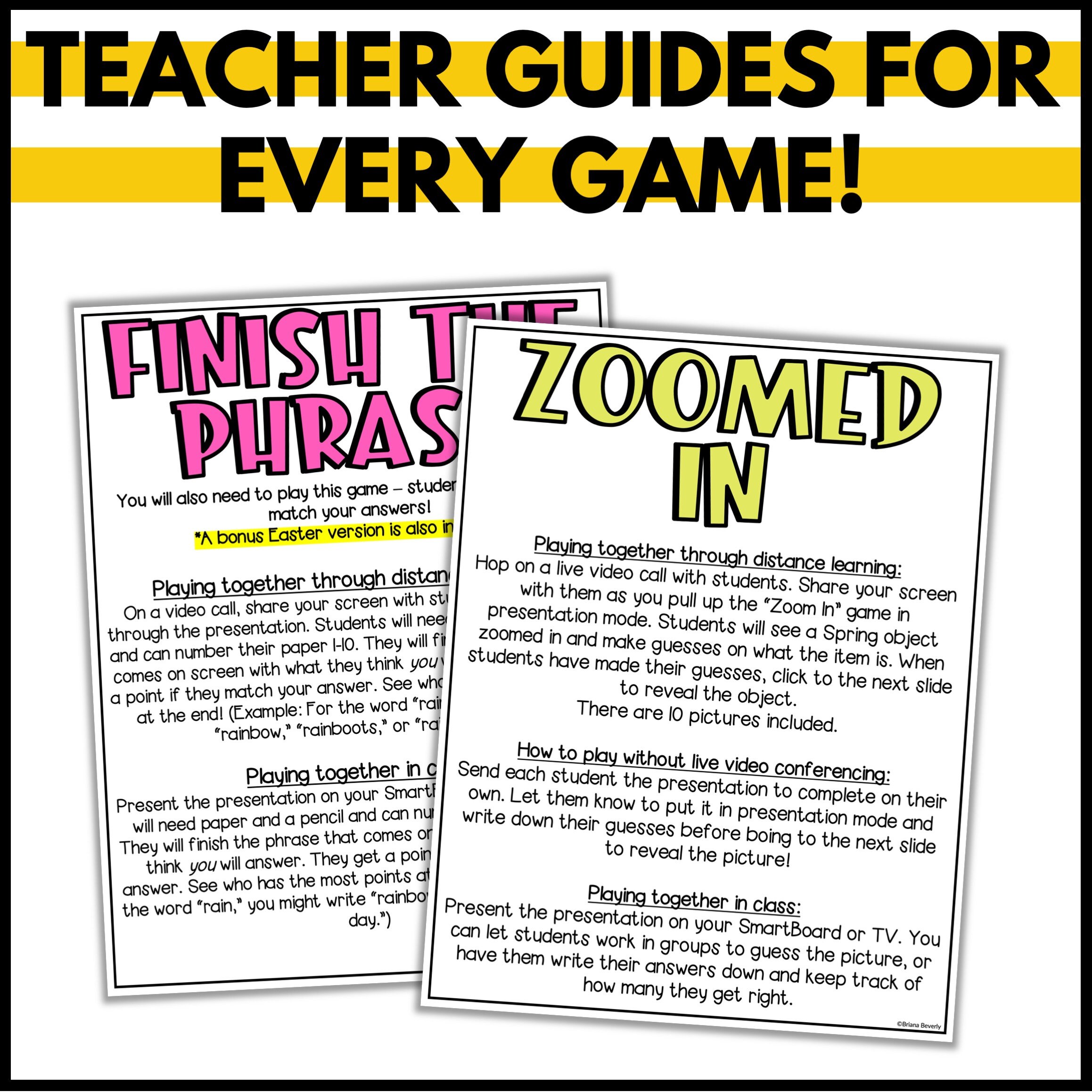 Digital Spring Games for Kids, Virtual Easter for Classrooms - Etsy