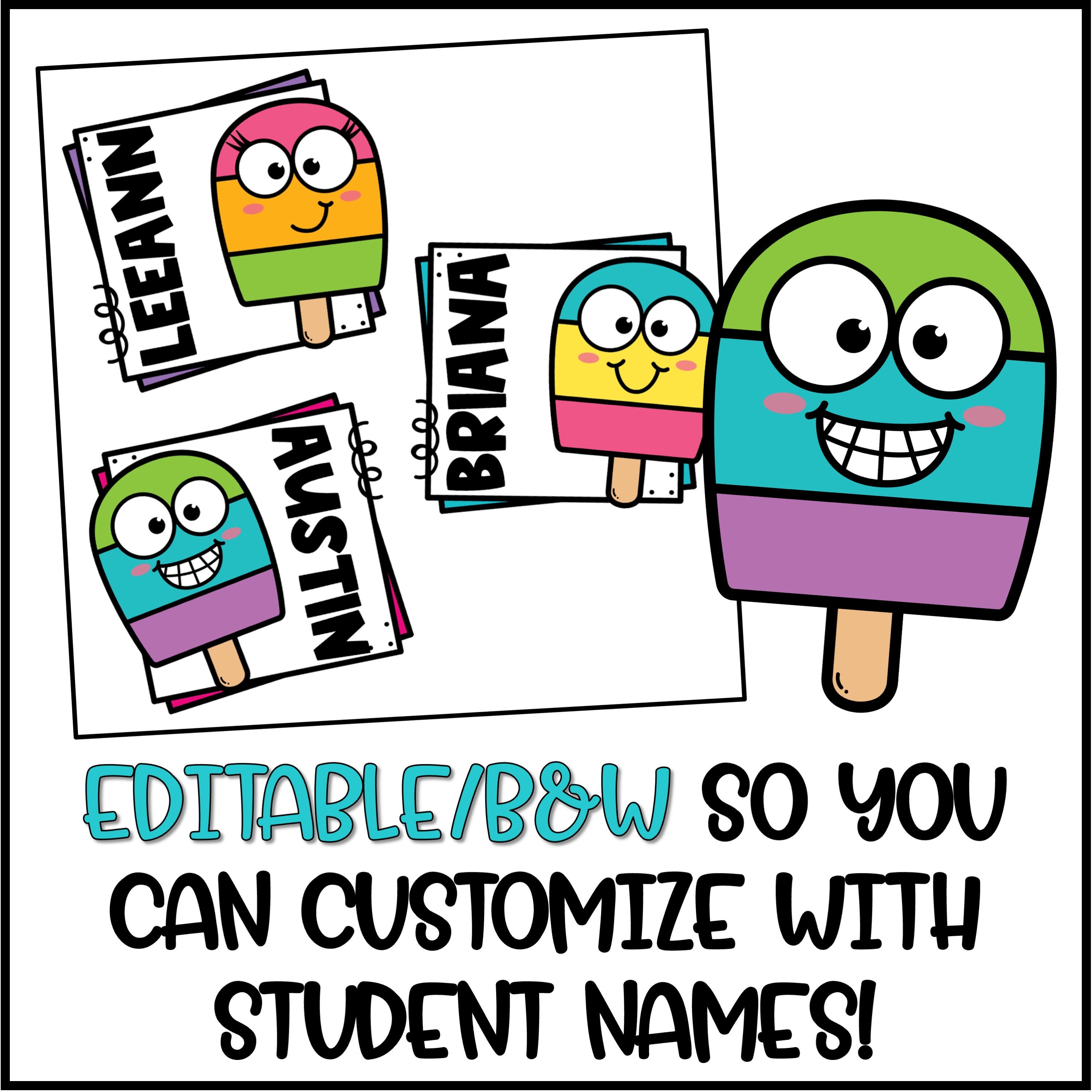 Popsicle Bulletin Board or Door Decoration - Etsy