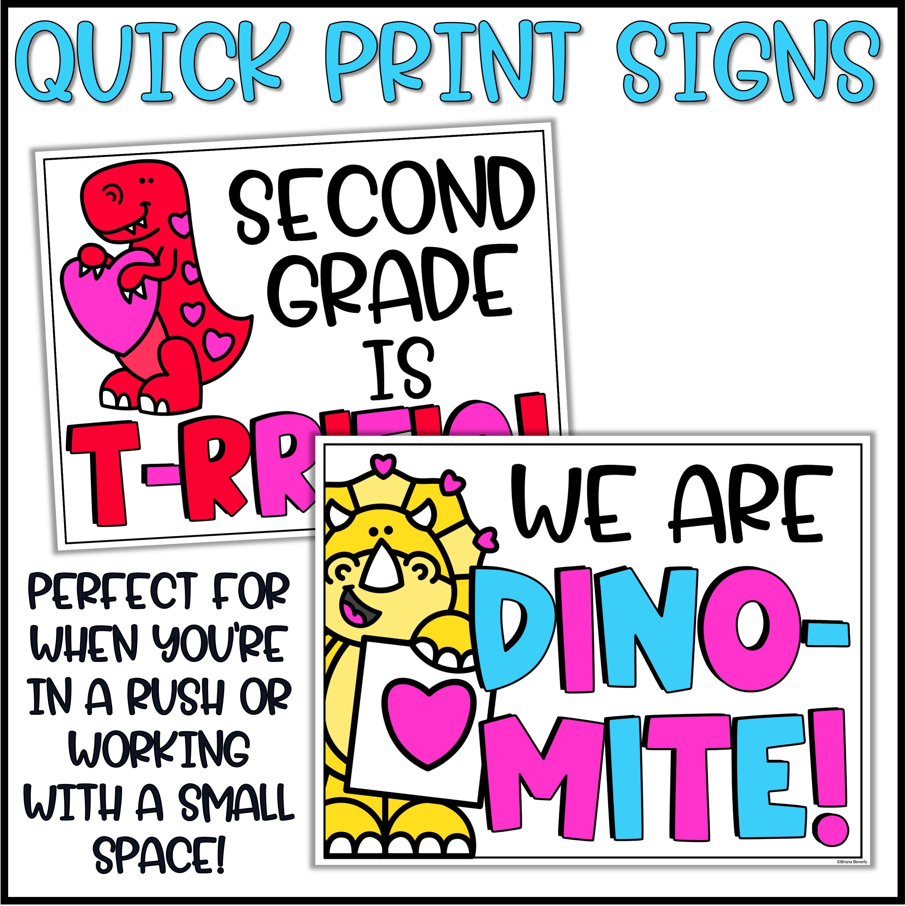 Valentines Day Dinosaur Bulletin Board or Door Decoration - Etsy