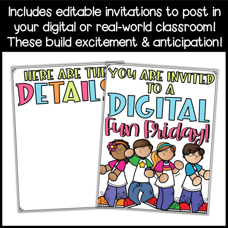 Digital Zoom Games for Kids Virtual Classroom Games for Fun - Etsy