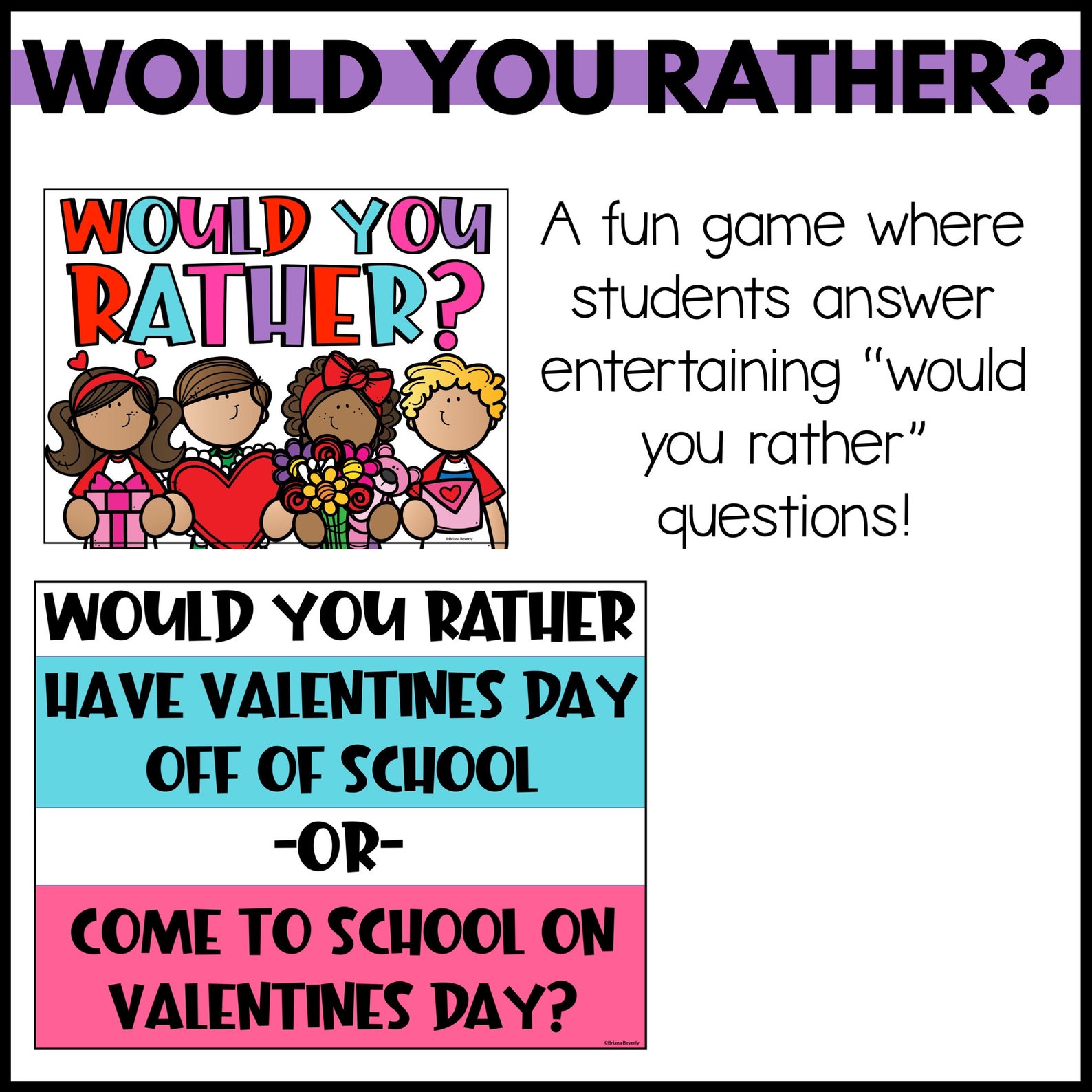 Digital Valentines Day Games for Kids, Virtual Valentines Party for ...