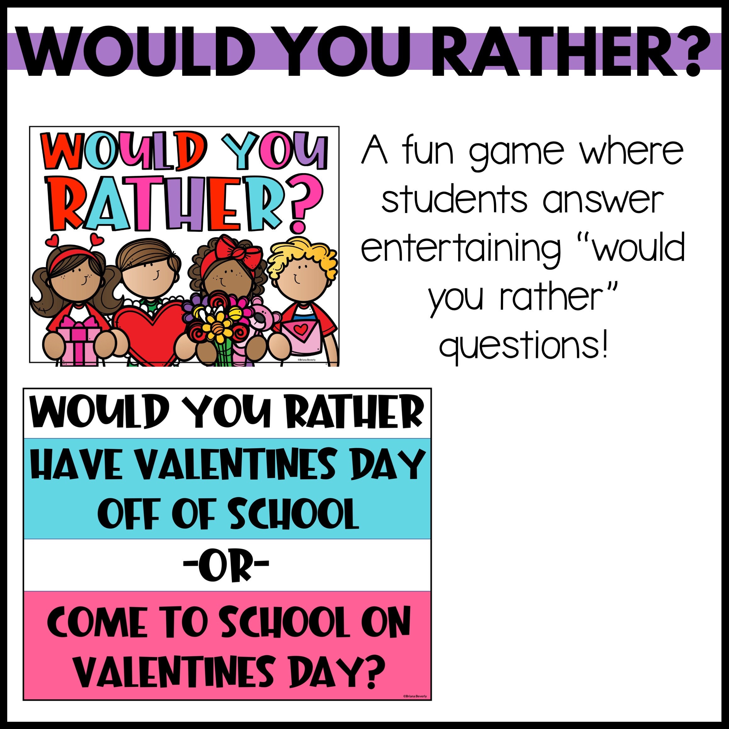 Digital Valentines Day Games for Kids, Virtual Valentines Party for ...